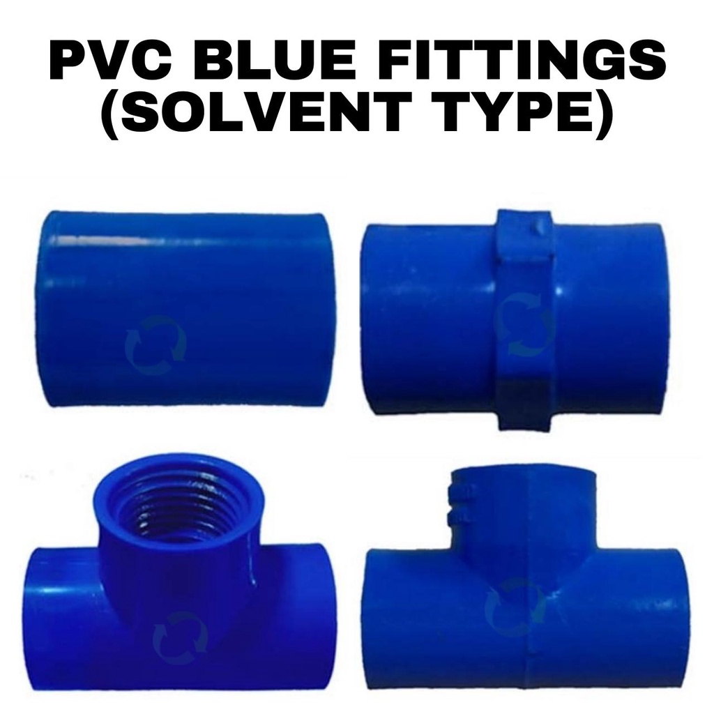 PVC Blue Fittings 1/2" to 2" ( Coupling , Female Adapter , Threaded Tee ...