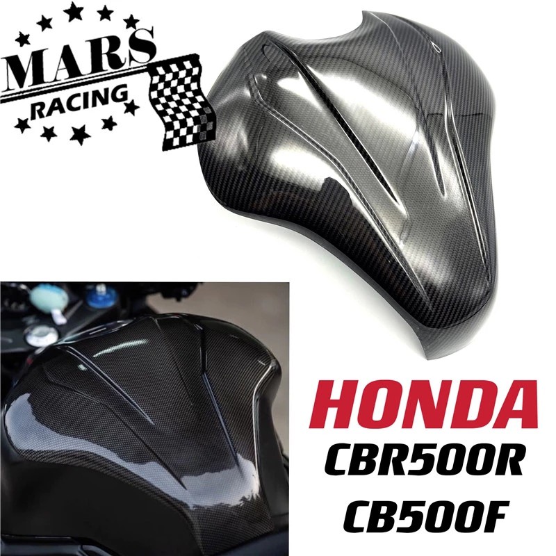 Motorcycle Real Carbon Fiber Tank Pad Sticker Tank Protect Cover Guard ...