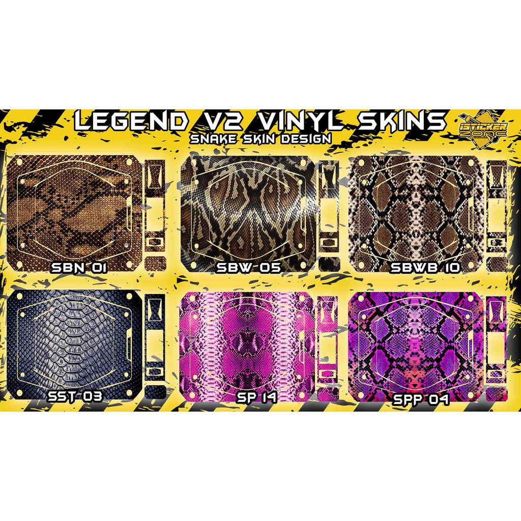 Sticker cover Legend 2 (L200) skins SNK Designs | High Quality Vinyl ...