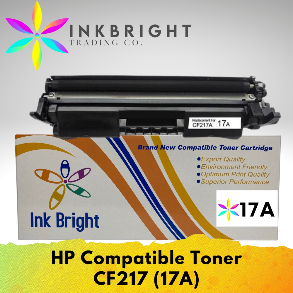 InkBright CF217a Toner Cartridge (CF217 217a 17a) | Shopee Philippines