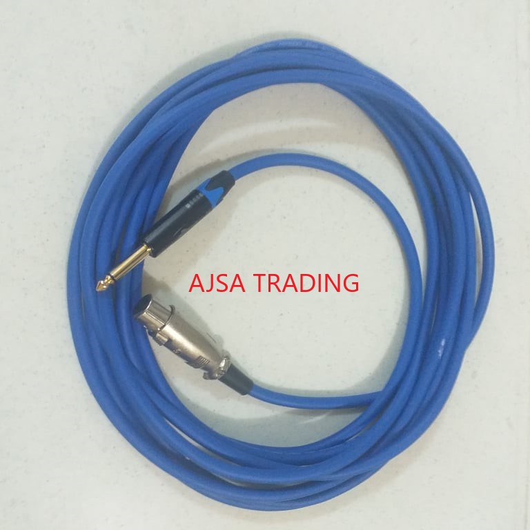 BROADWAY MICROPHONE CABLE WIRE / CORD WITH PL TO FEMALE JACK HEAVY DUTY ...