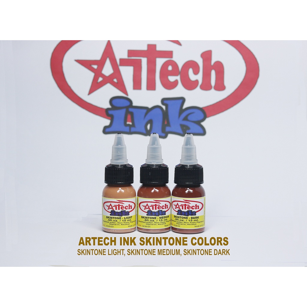 ARTECH INK Skin Tone Colors Individual | Shopee Philippines