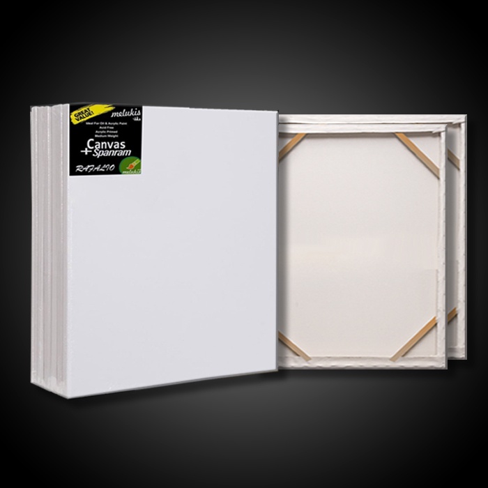 Painting Canvas + Spanram 30x30 cm Painting Canvas 30 x 30 by Ravalio ...