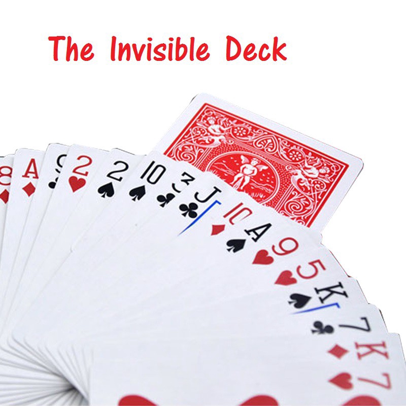 The Invisible Bicycle Deck Amazing Magic Card Games Close Up Street ...