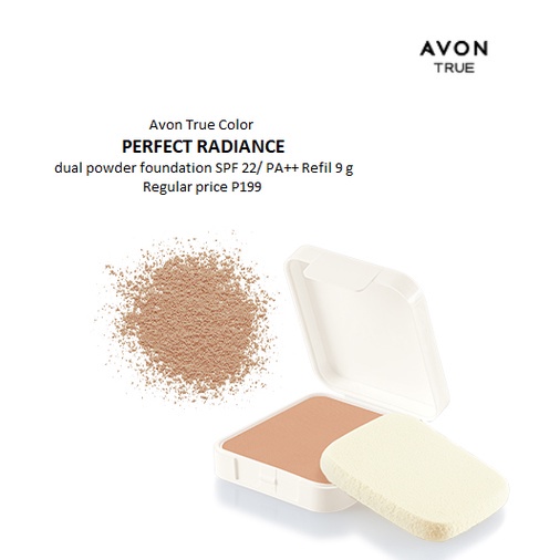 Avon true color PERFECT RADIANCE DUAL POWDER FOUNDATION SPF 22/PA++ ...