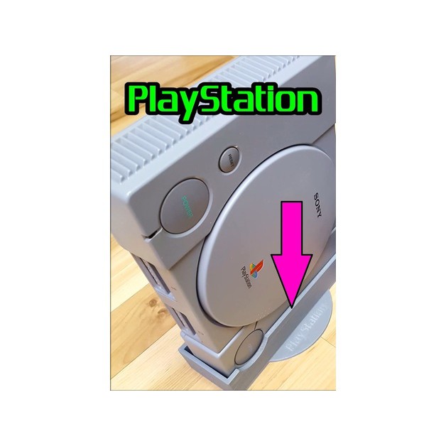 Stand Vertical Stand Console Sony Playstation 1 Ps1 Original Holder ...