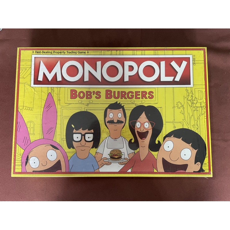 Monopoly: Bob’s Burgers Board Game (Genuine) | Shopee Philippines
