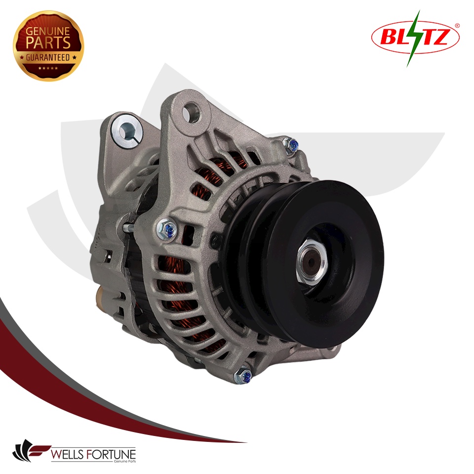 FORD RANGER 2.5L II TERMINAL SOCKET 12V 75A TWO PULLEY BLITZ ALTERNATOR ...