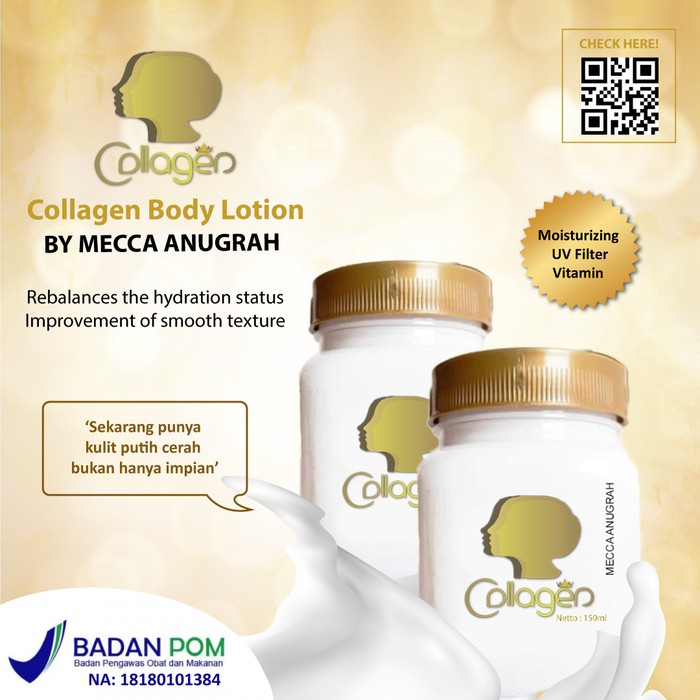 Mecca Anugrah Collagen Body Lotion Whitening Whitening by SYB Original ...