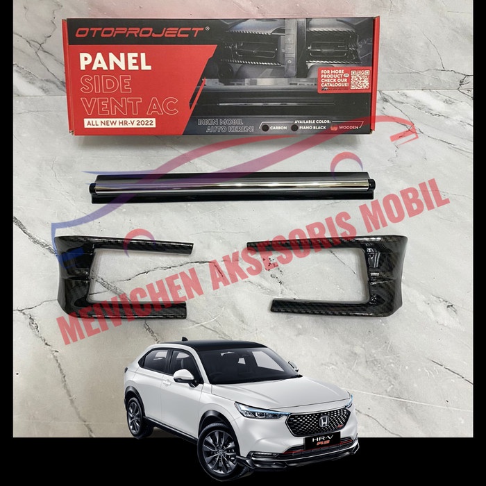 HONDA ALL NEW HRV 2022 CARBON GLOSSY CAR AC SIDE VENT PANEL COVER ...