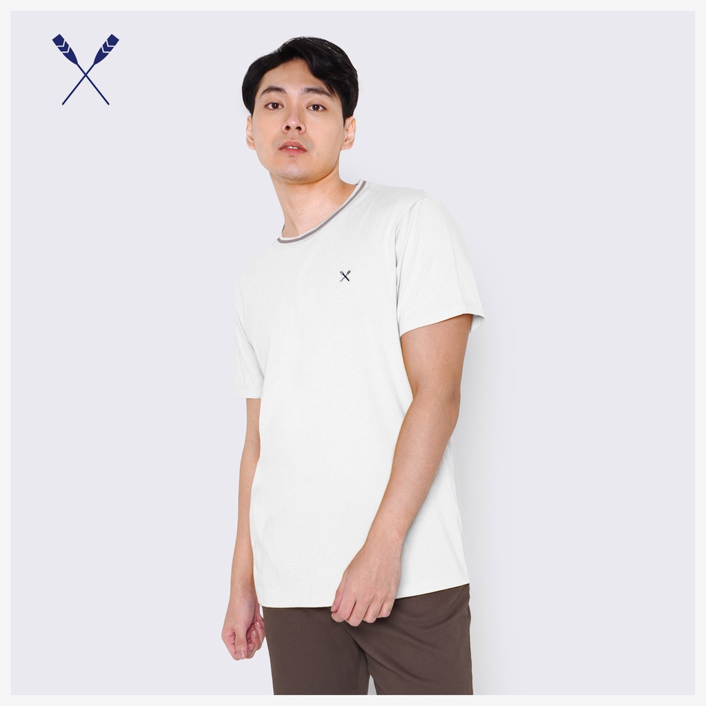 Regatta T-Shirt With Contrast Neck Ribbing For Men | Shopee Philippines