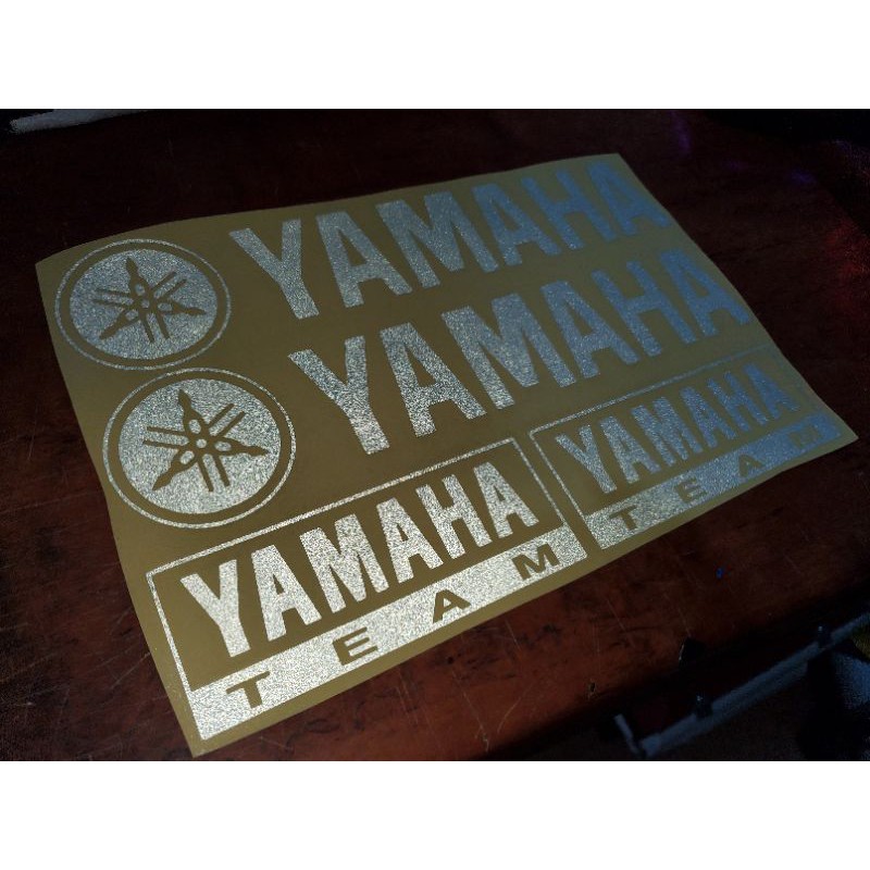 yamaha sticker set reflective | Shopee Philippines