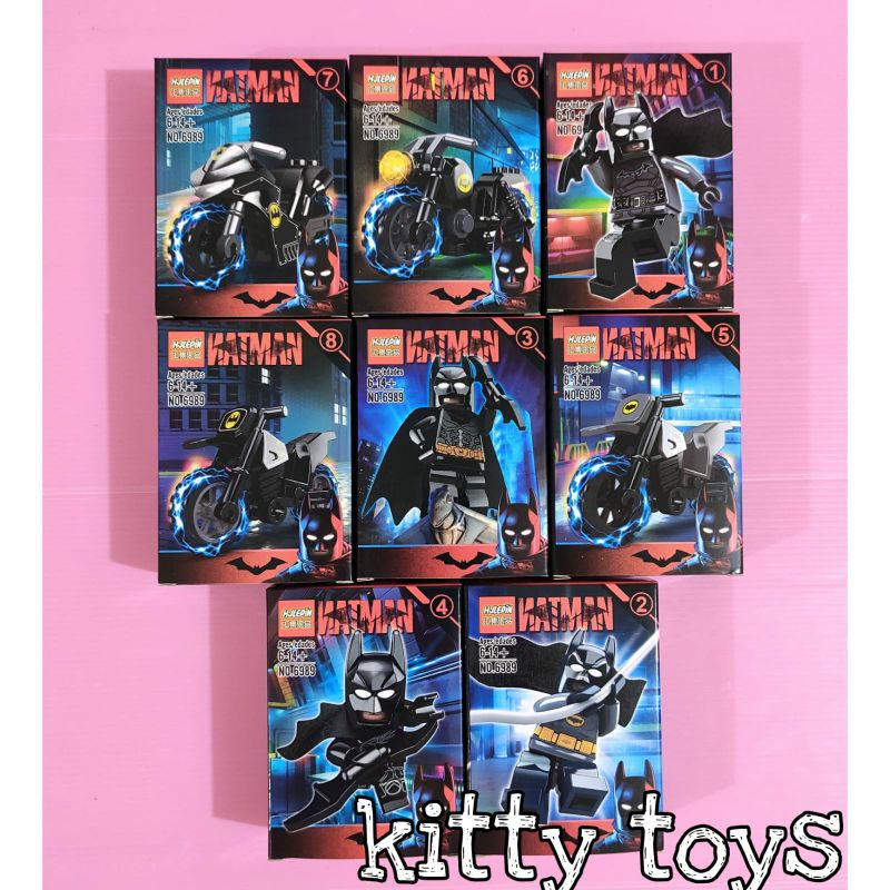 Super heroes batman Toys Minifigure brick set Of 8 pcs | Shopee Philippines