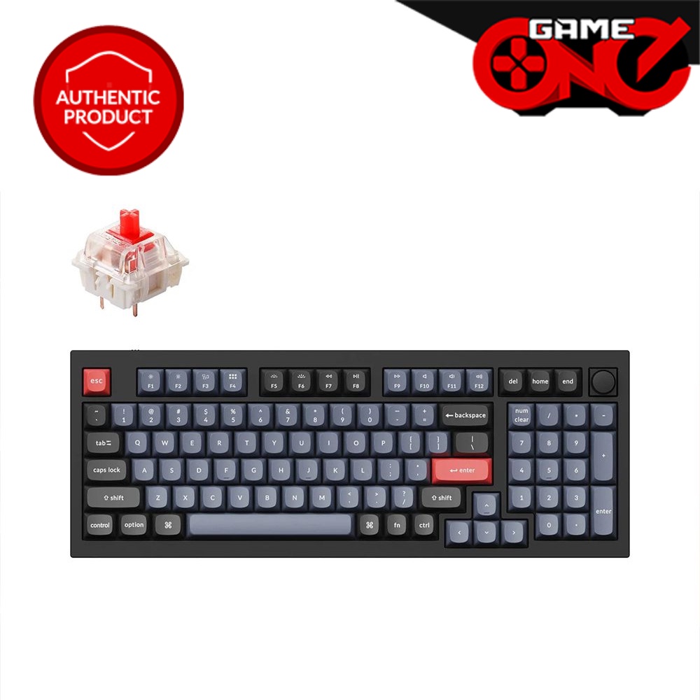 Keychron Q5 QMK 100 Keys Fully Assembled Knob Custom Mechanical ...