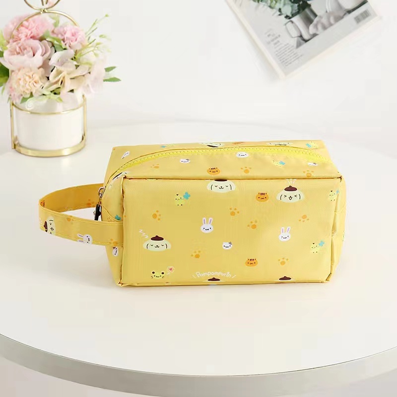 Cute Cartoons Character Hand Carry Cosmetics Pouch Storage Bag Portable ...