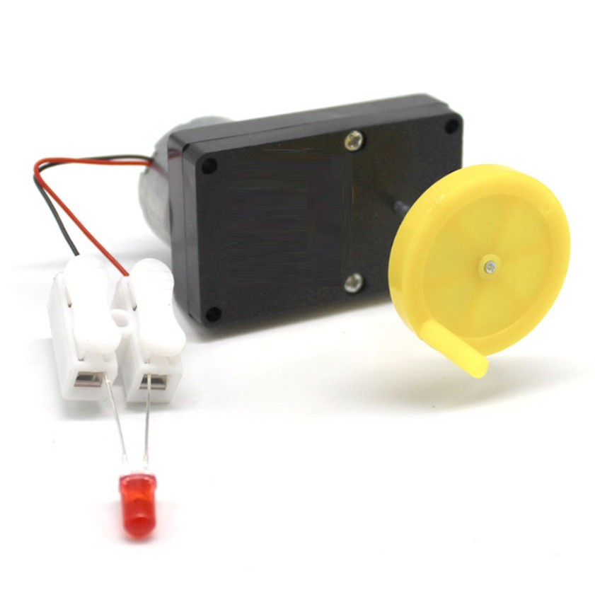 STEM Mini DIY Hand Crank Dynamo Generator STEM Kit Educational Toy with ...