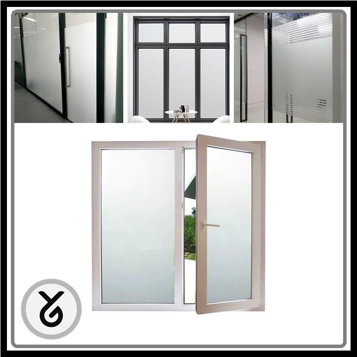 Motif Sandblast Window Glass Sticker 120 cm wide | Shopee Philippines