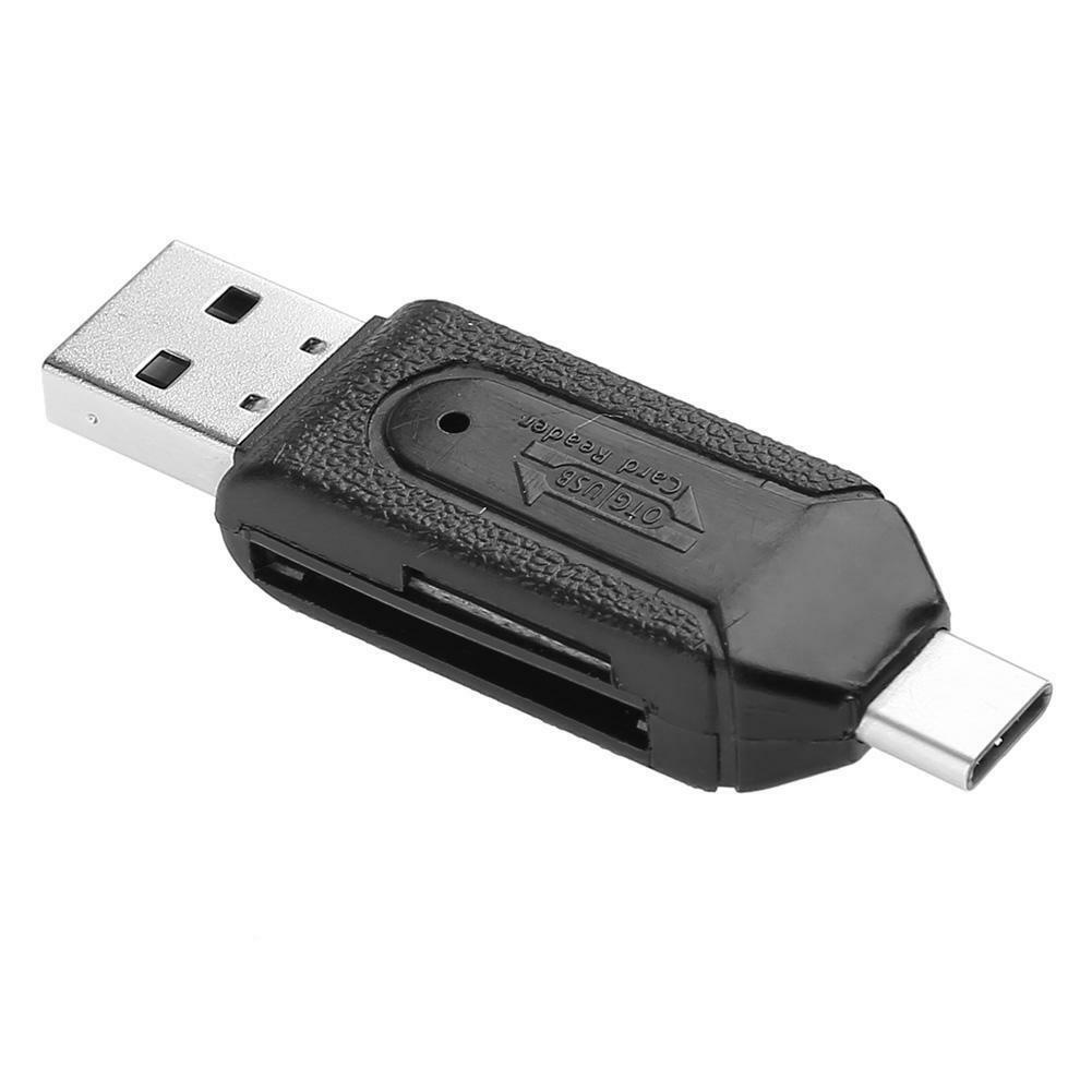 TYPE-C dual-use card reader Multi-function 2-in-1 TYPE C USB2.0 TF card ...