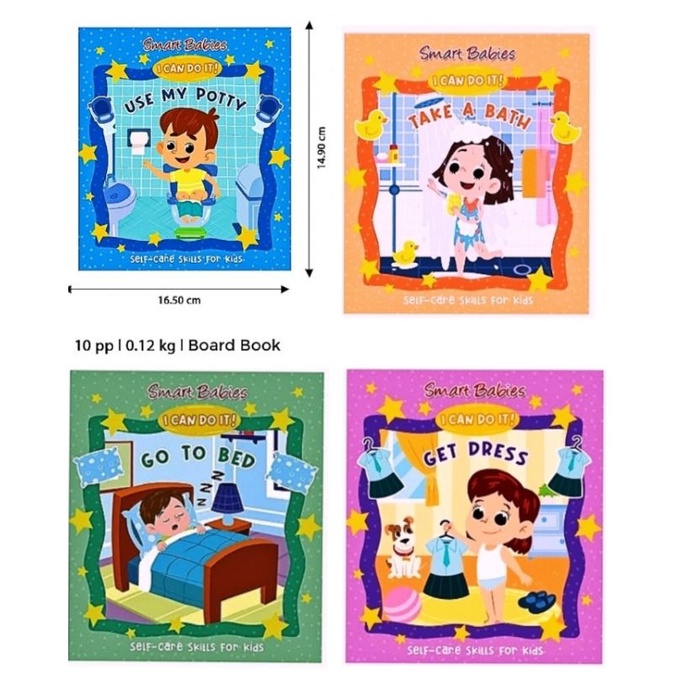 I CAN DO IT (SELF-CARE BOARDBOOKS FOR KIDS) | Shopee Philippines