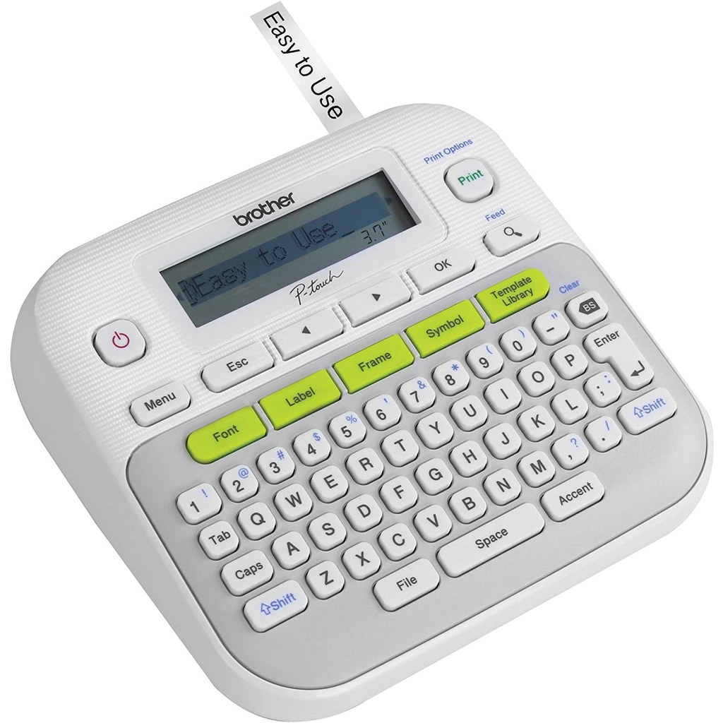 Brother P-touch PTD210 PTD220 Easy to Use Label Maker One Touch Keys ...