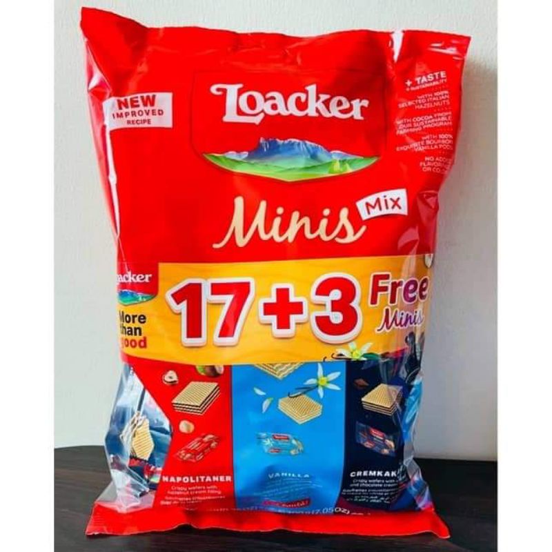 Loacker Minis Napolitaner 200g 20pcs | Shopee Philippines