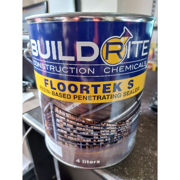 Buildrite Floortek S Resin Based Penetrating Sealer 4Liters/Gallon | Shopee Philippines