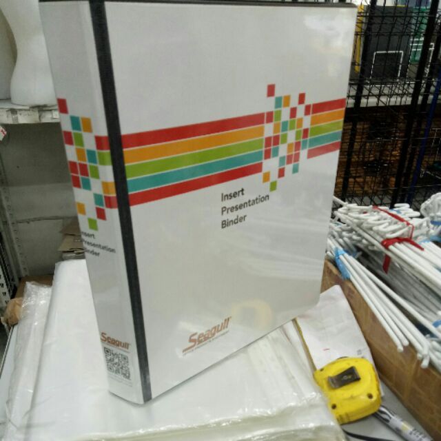 Seagull 3ring binder 1.5" side thickness NEW DESIGN | Shopee Philippines