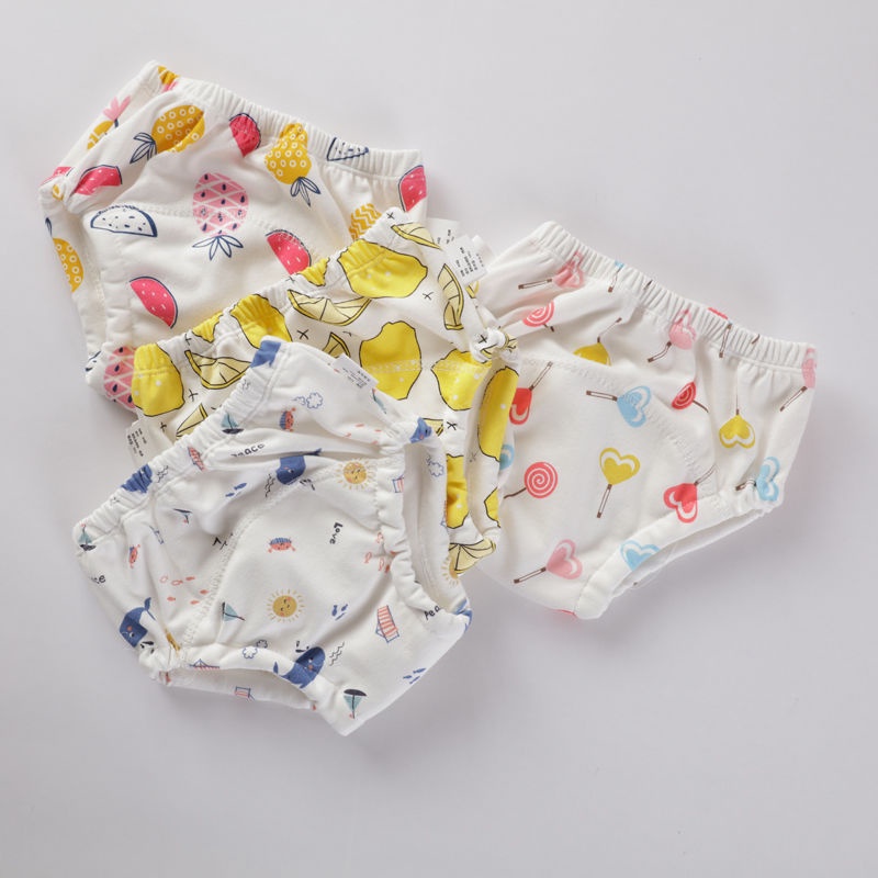 6Layer kids potty training pants Cotton TP∪ Waterproof Membrane Baby ...