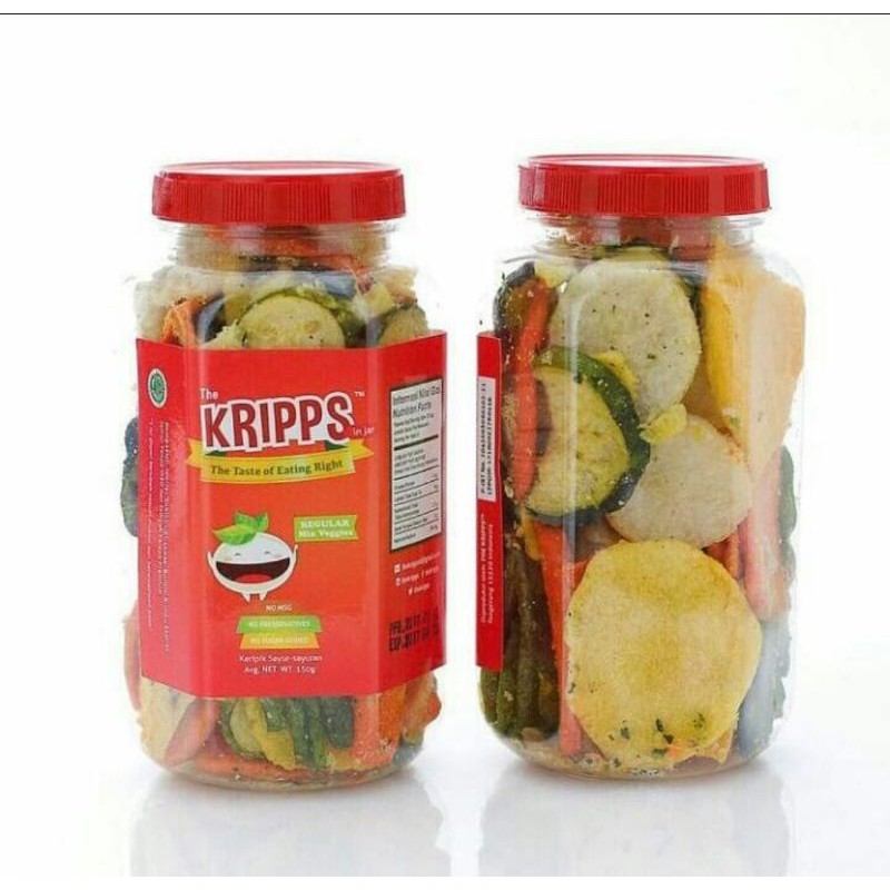 The Kripps Vegetable Chips 150 Grams | Shopee Philippines