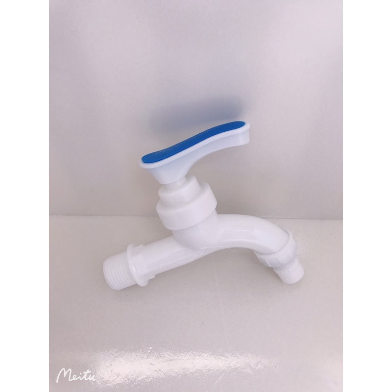 Plastic PVC Spigot Faucet with Hose Connector Kitchen bathroom /Garden ...