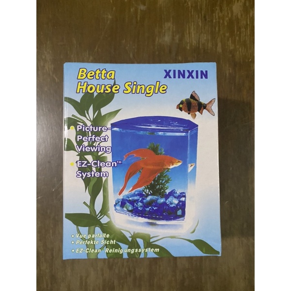 Xinxin Betta House Single picture perfect viewving ez-clean system ...
