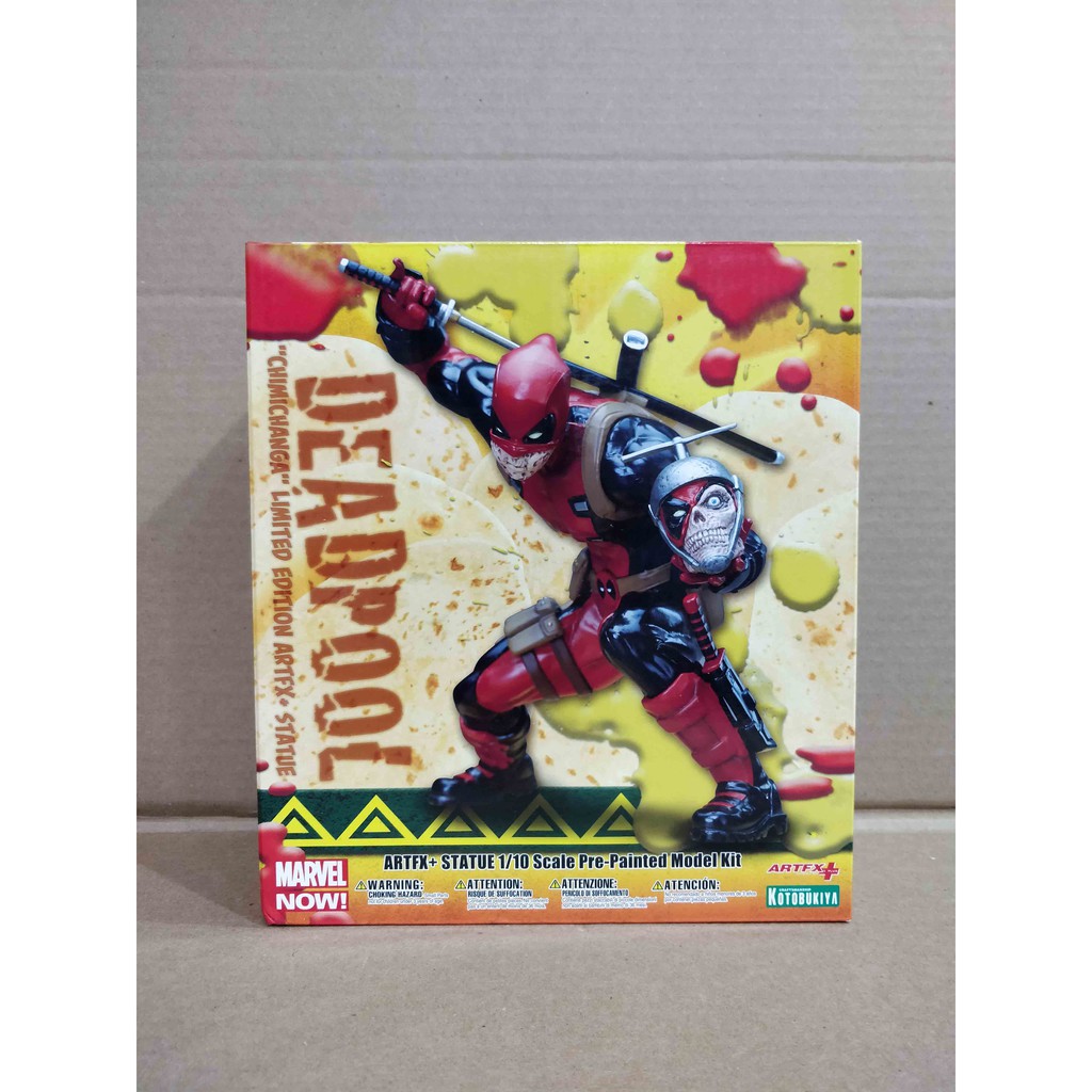 Deadpool “Chimichanga” SDCC Limited Edition ARTFX+ | Shopee Philippines