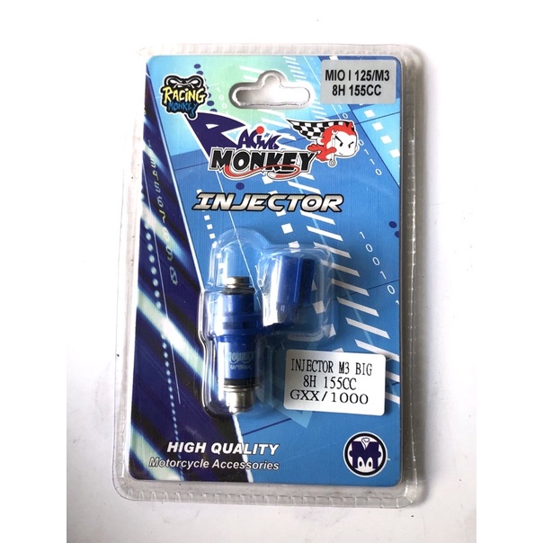 RACING MONKEY FUEL INJECTOR MIO I 125/M3 GT/AEROX 8 HOLES | Shopee ...