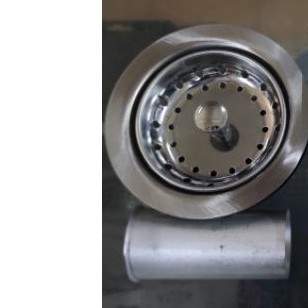 Duo Basket Strainer With 4 Inch Tail Piece (For Kitchen Sink / Lababo ...