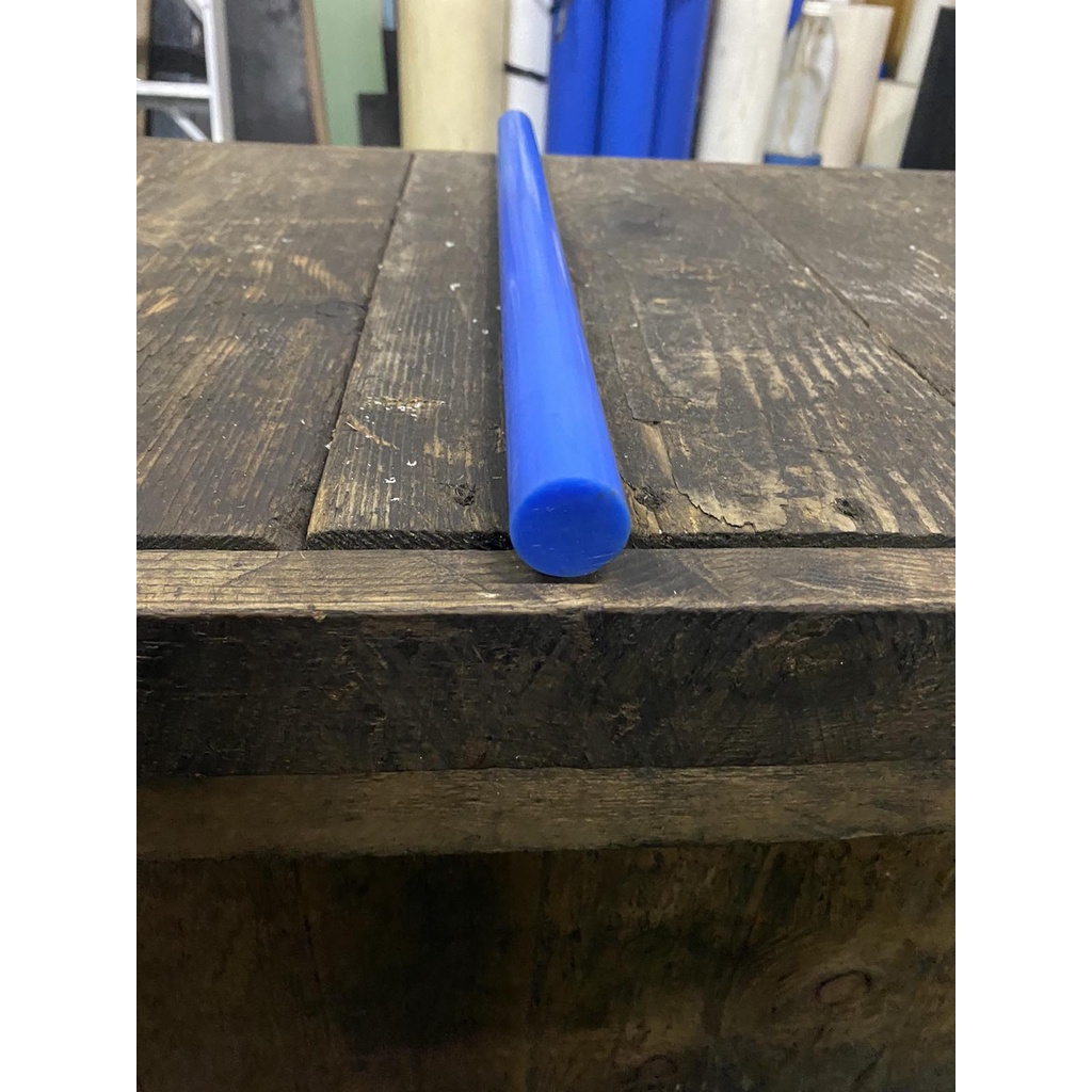 NYLATRON® 25mm x 500mm L MC 901 Nylon Blue Rod Engineering Plastic Rod ...