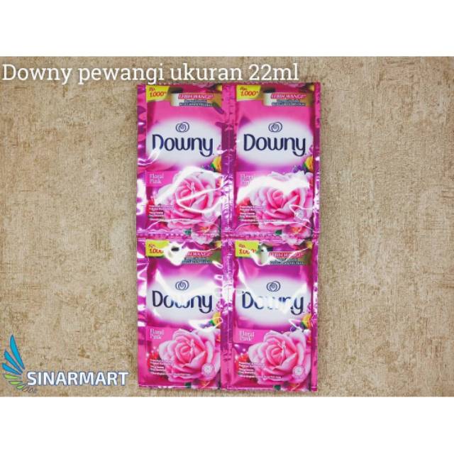 DOWNY FLORAL PINK FRAGRANCE 22ML RENTENG / RENTENG / SACHET | Shopee ...