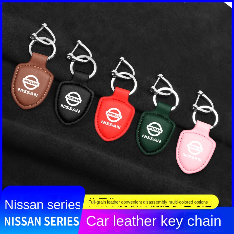 Car Multi-Function Keychain Leather Practical Anti-Lost Key Pendant For ...