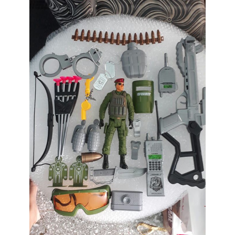 COD Police Toy Set Plastic complete set | Shopee Philippines