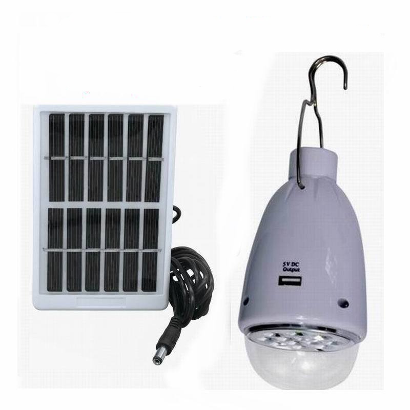Solar Lights Rechargeable Emergency Light Bulbs Outdoor Lighting ...