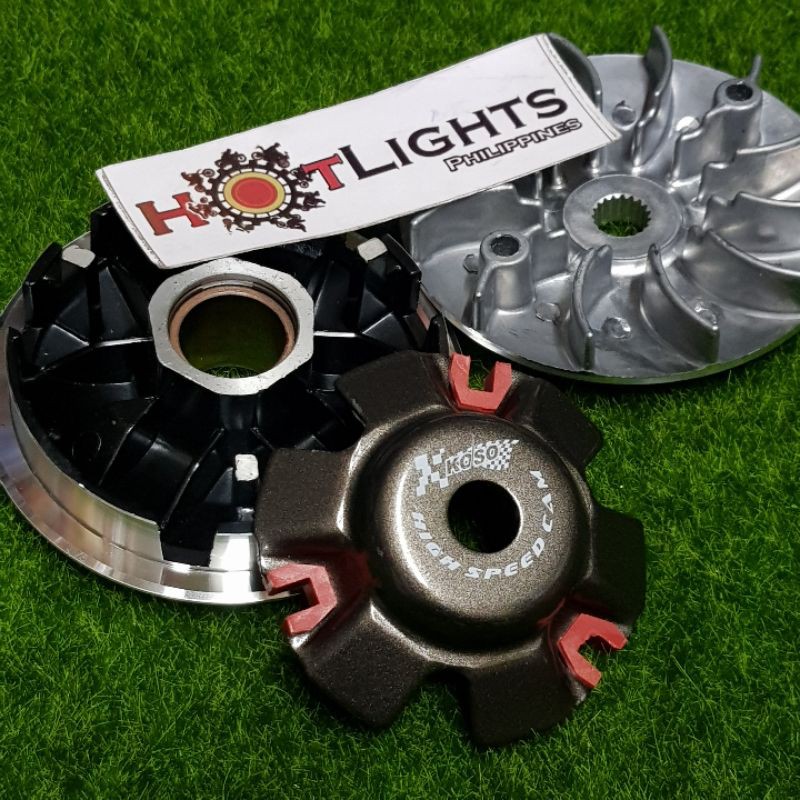 Gy6 125 Racing 13.5 pulley set with drive face | Shopee Philippines