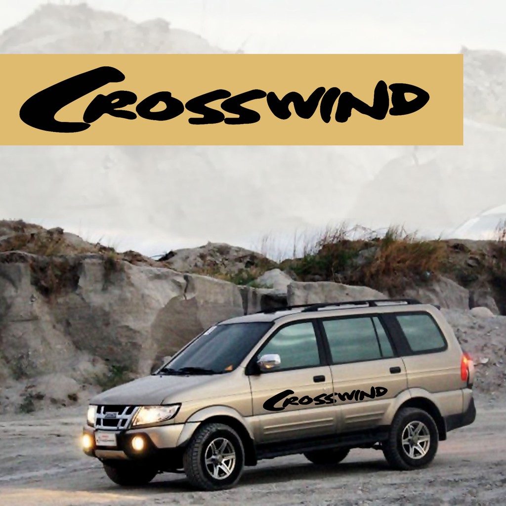 CROSSWIND PVC VINYL STICKER (2PCS) | Shopee Philippines