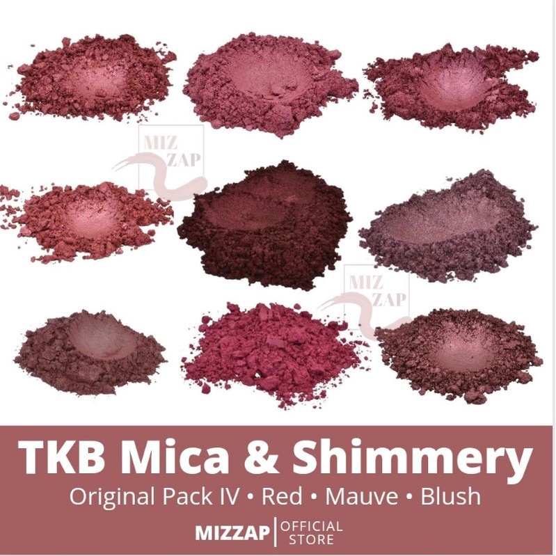 TKB Mica & Shimmery Powder Original Pack IV • Highlighters • Soap ...