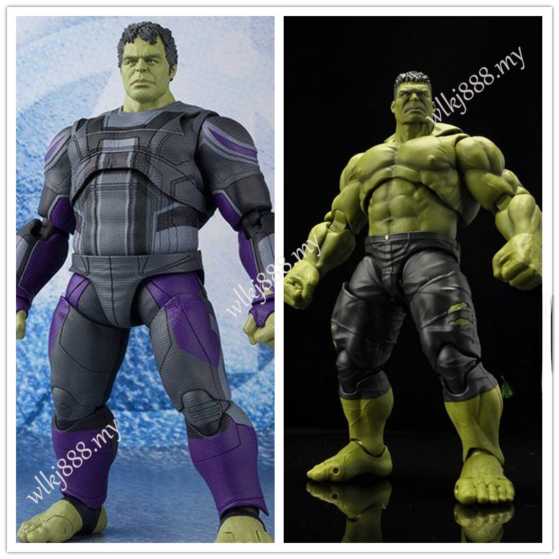 SHF Avengers 4 Endgame Hulk Action Figure Toys Model Dolls | Shopee ...