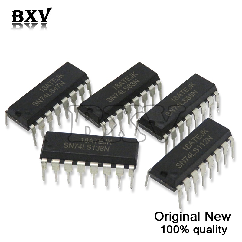 10PCS SN74LS47N 74LS47 74LS83 74LS85 74LS112 SN74LS112N 74LS138 SN74LS138N 74LS145 SN74LS145N ...