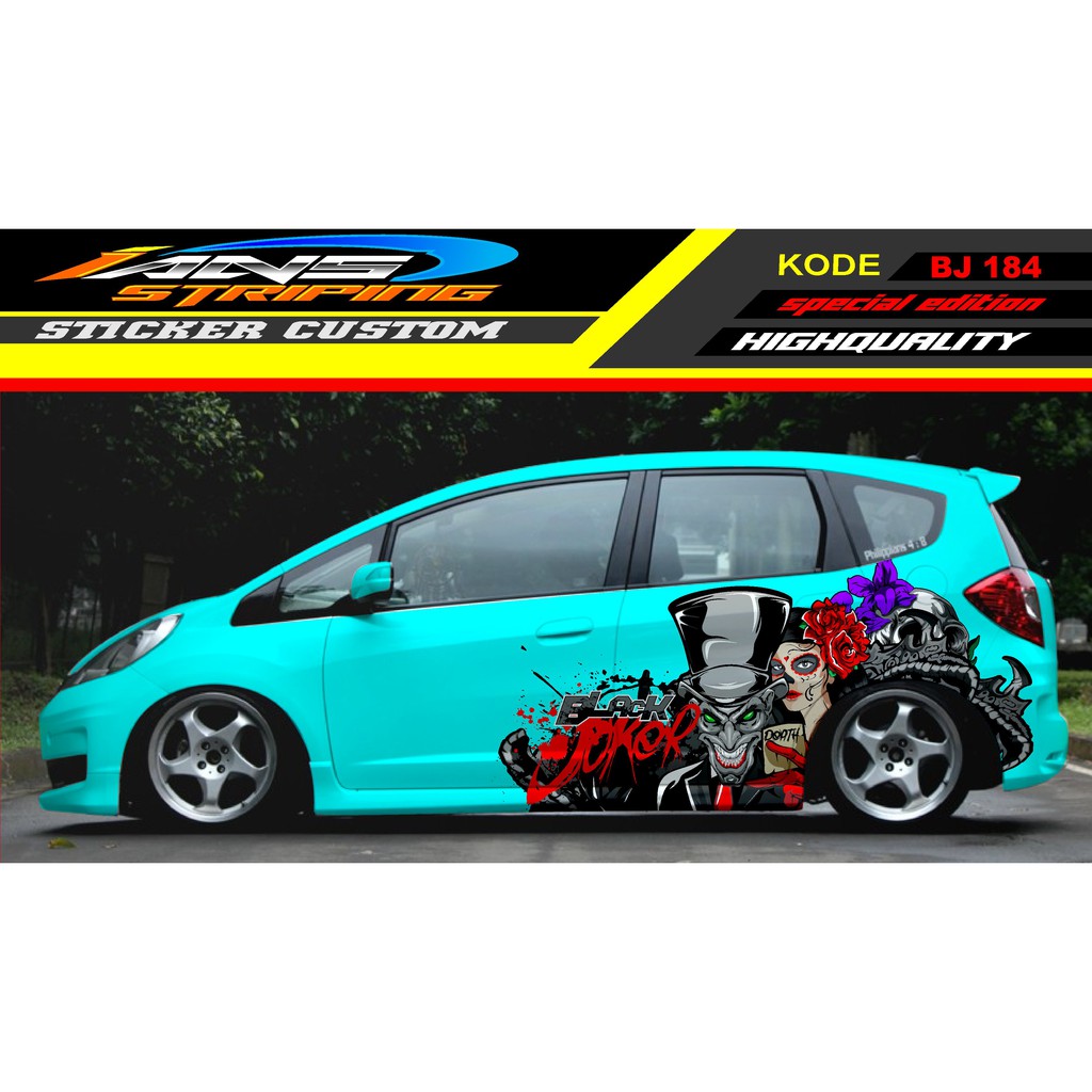 Honda JAZZ STICKER VARIATIONS / HONDA JAZZ STICKER / JAZZ CAR DECAL ...