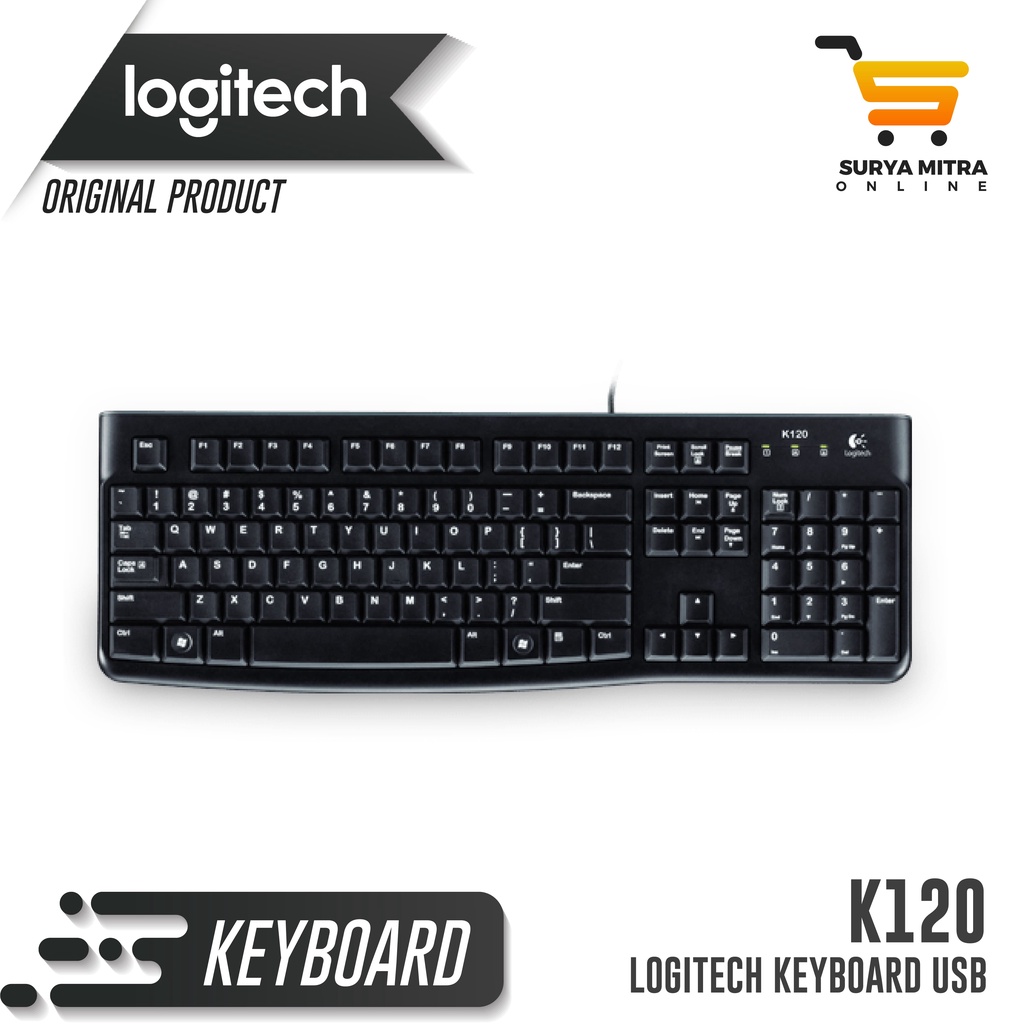 Logitech K120 / K 120 USB Keyboard | Shopee Philippines