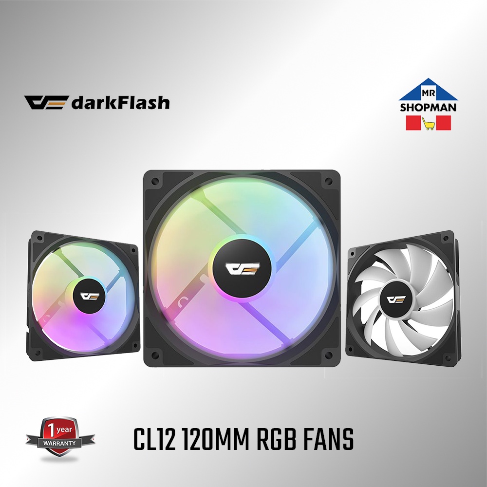 Darkflash CL12 120mm RGB Fans CL12 | Shopee Philippines