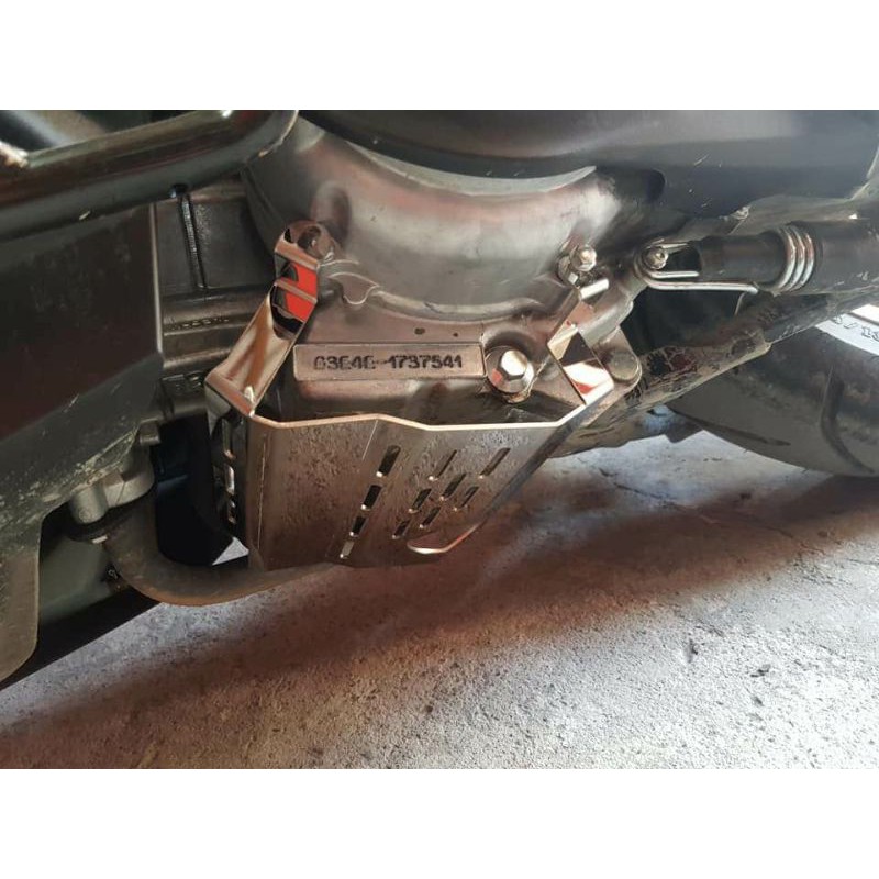 MVR1 STAINLESS SKID PLATE FOR NMAX 155 V1 | Shopee Philippines