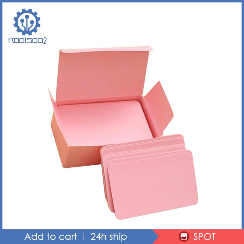 Paper Blank Index Flash Cards DIY Greeting Quick Message, 90 Sheets ...