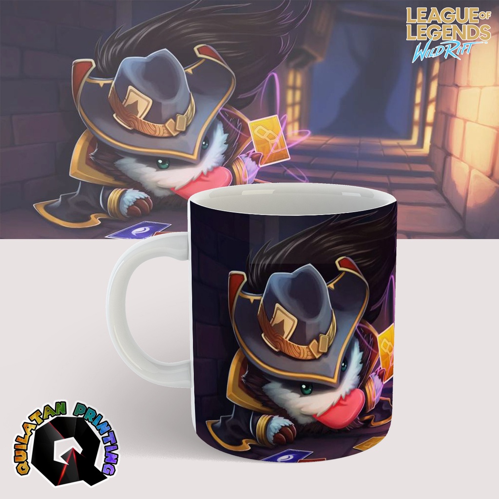 League of Legends Wildrift Poro Hero Twisted Fate Mug/Magic Mug ...